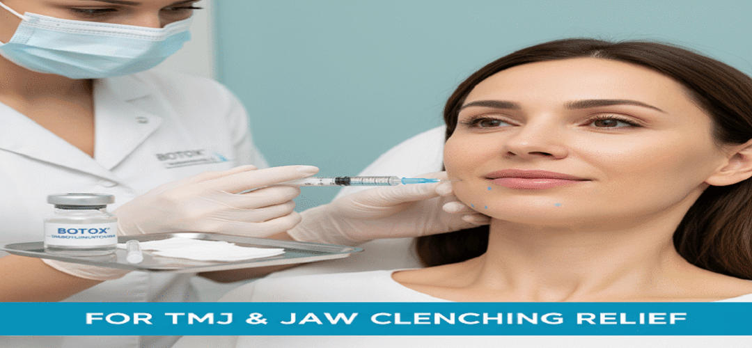 Masseter Botox treat TMJ and Jaw Clenching : Relief and Slimming Combined